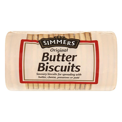 Simmers Vegan Butter Biscuits 250g – KindlyofBrighton